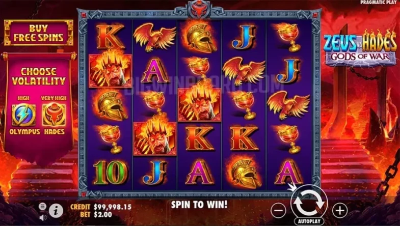 Zeus Vs Typhon : machine à sous gratuite | Avis & Démo